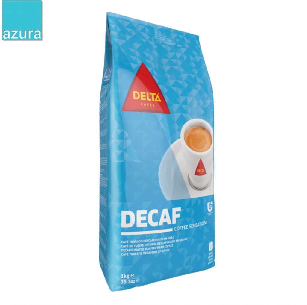 Café Descafeinado Delta em Grão 500g - Azuracafes.pt